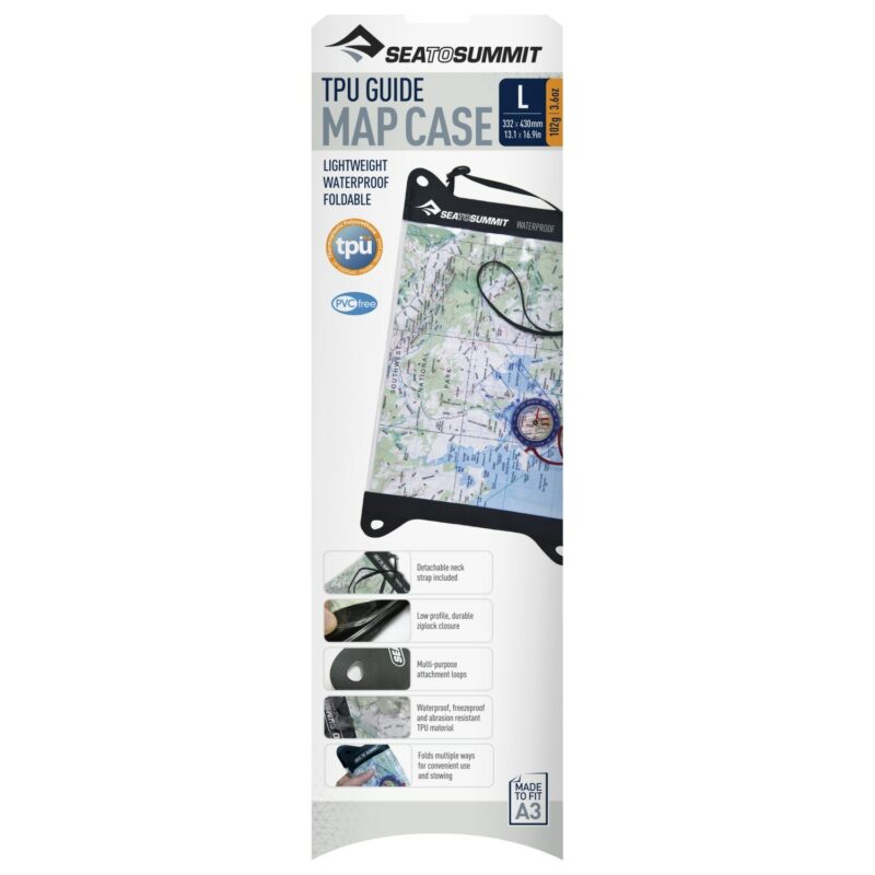 Sea to Summit TPU Guide Map Case - Coastal Sports