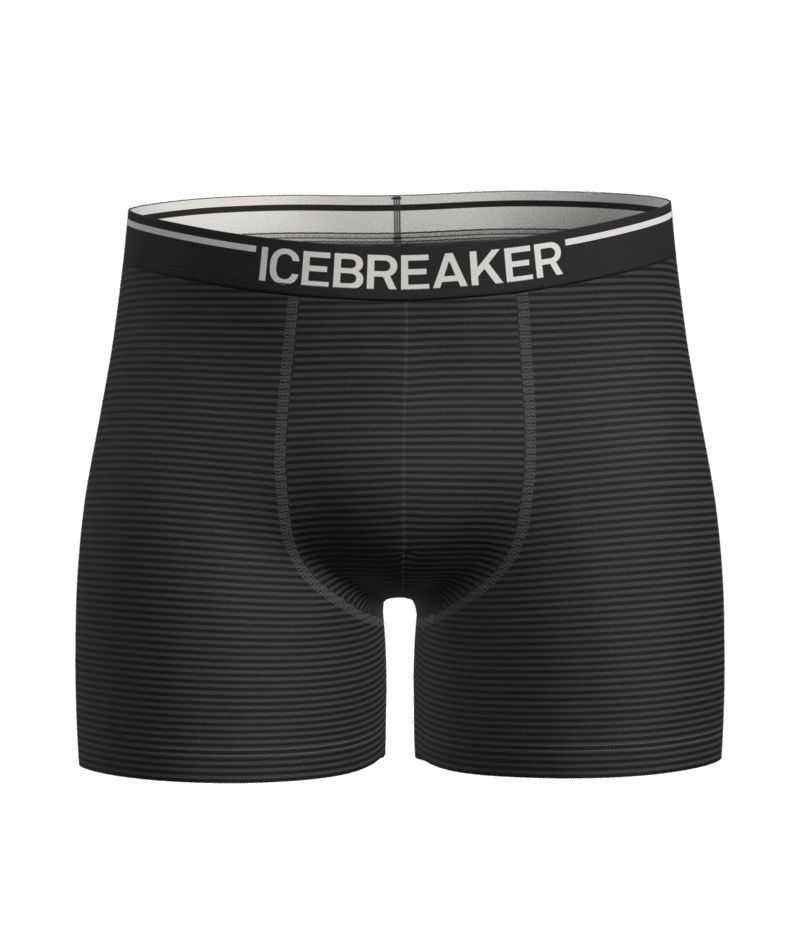 Icebreaker Men's Anatomica Boxer Grit Heather - Coastal Sports