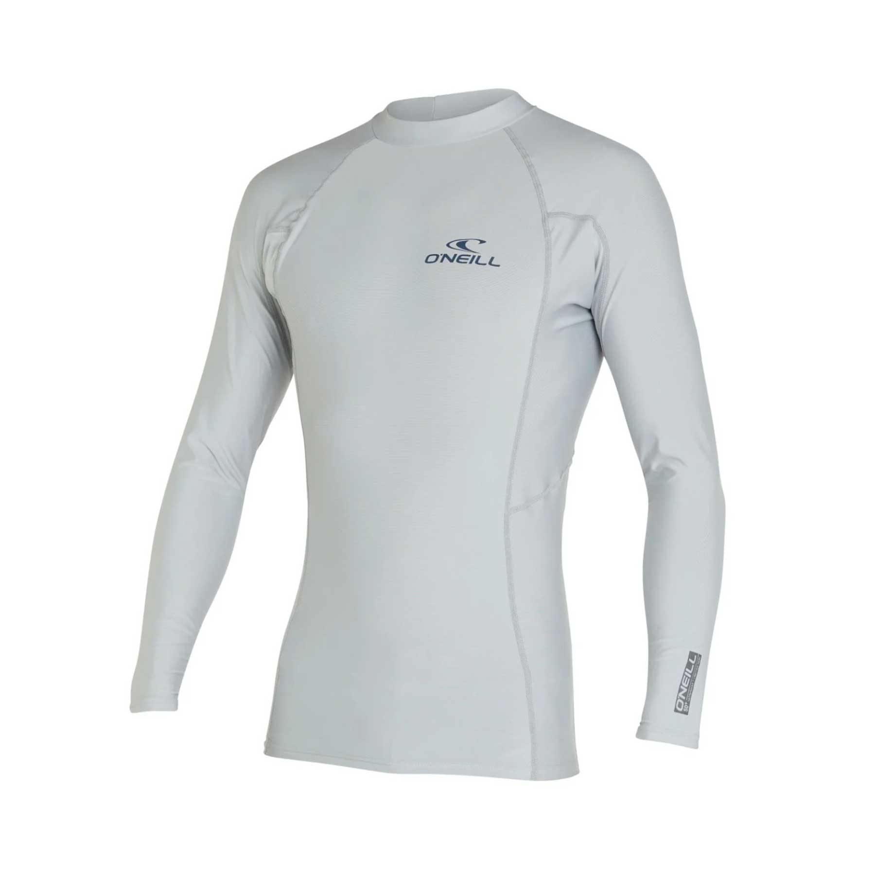 O'Neill Men's Reactor L/S UV Rashie Cool Grey - Coastal Sports