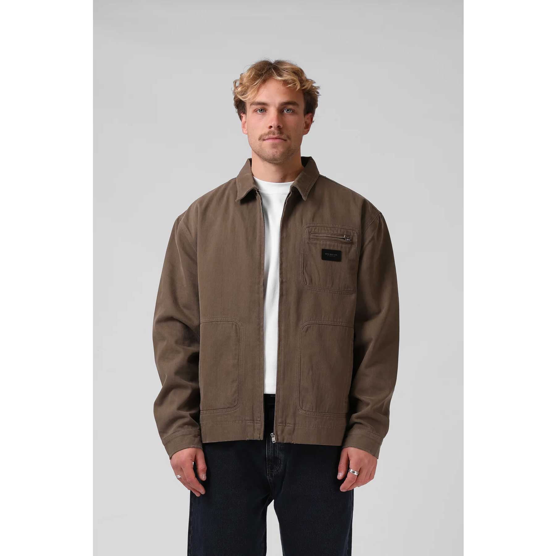 RPM Men's Workmans Jacket Brown - Coastal Sports