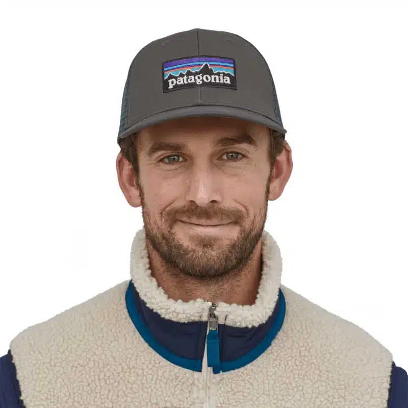 Patagonia P-6 Logo Trucker Hat Forge Grey - Coastal Sports