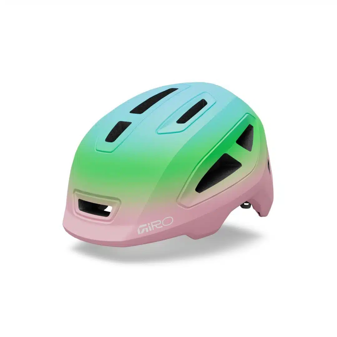 Giro Scamp II Child Matt Pink/Green Fade - Coastal Sports